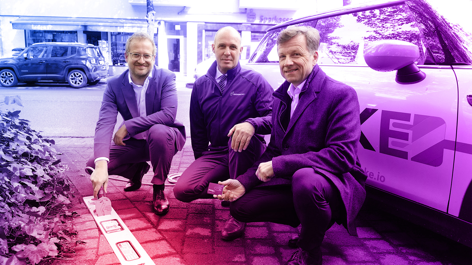 Start Pilotstandorte mit Ladebordsteinen in Köln - TankE GmbH